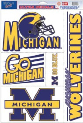 Michigan Wolverines Ultra Decals - Sports Unlimited