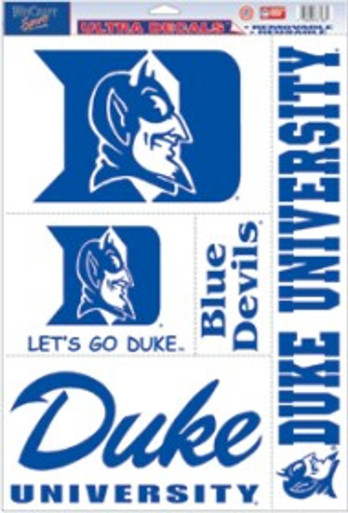 Duke Blue Devils Ultra Decals - Sports Unlimited