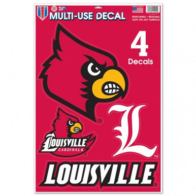 Louisville Cardinals Ultra Decals - Sports Unlimited