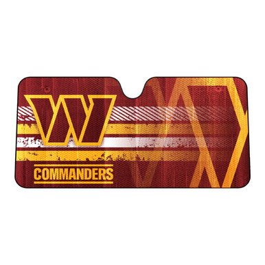Washington Commanders Car Sun Shade - Sports Unlimited