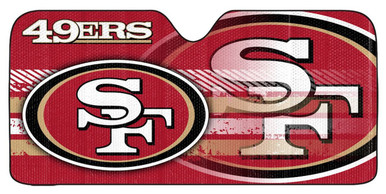 San Francisco 49ers Team Promark Car Sun Shade - Sports Unlimited