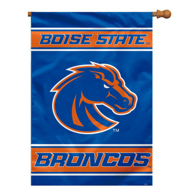 Boise State Broncos 28" x 40" 2 Sided Banner Flag - Sports Unlimited