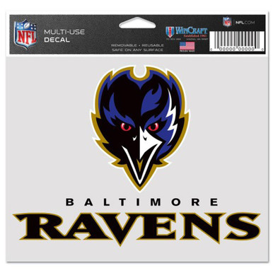 Baltimore Ravens Ultra Color Decal - Sports Unlimited