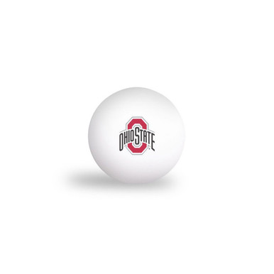 Ohio State Buckeyes Ping Pong Balls - 6 Pack - Sports Unlimited