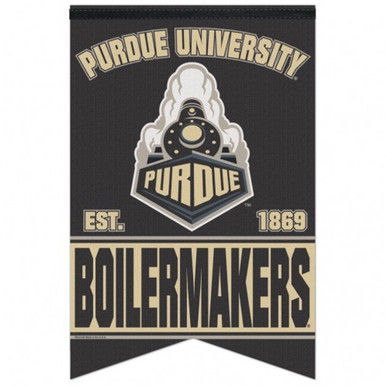 Purdue Boilermakers Premium Felt Pennant Banner - Sports Unlimited