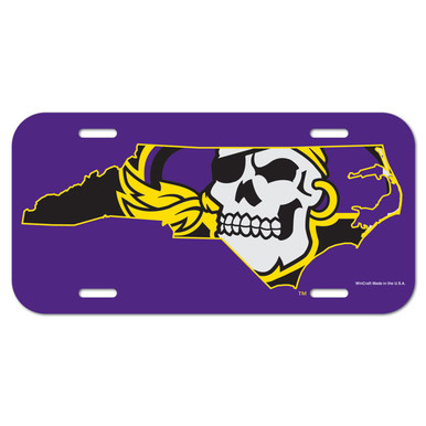 East Carolina Pirates License Plate - Sports Unlimited