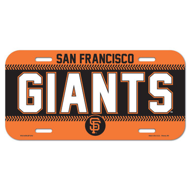 San Francisco Giants License Plate - Sports Unlimited