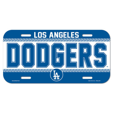 Los Angeles Dodgers License Plate - Sports Unlimited