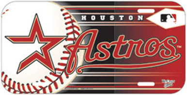 Houston Astros License Plate - Sports Unlimited