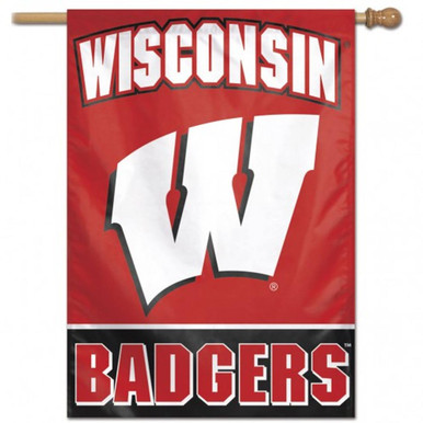 Wisconsin Badgers 28" x 40" Banner - Sports Unlimited