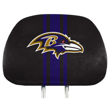 Baltimore Ravens Full Printed Headrest Covers - Sports Unlimited
