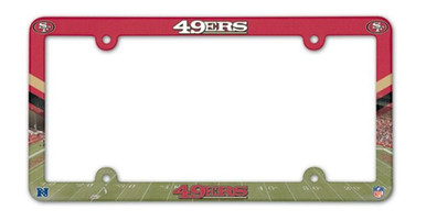 San Francisco 49ers License Plate Frame - Sports Unlimited