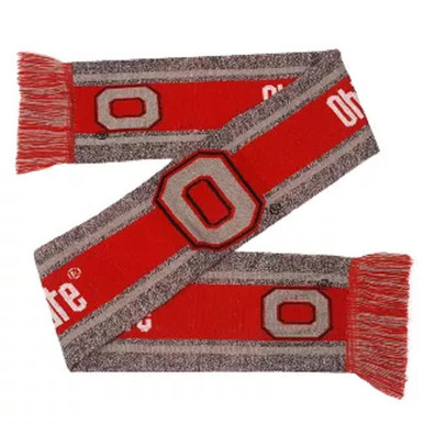 Ohio State Buckeyes Big Logo Wordmark Scarf - Sports Unlimited