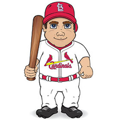 St. Louis Cardinals Dancing Musical Baseball Player - Sports Unlimited