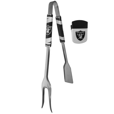 Las Vegas Raiders 3 in 1 BBQ Tool and Chip Clip - Sports Unlimited