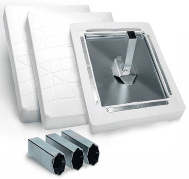 Rogers 18" Pro Style Baseball Base Set (w/anchors) - Sports Unlimited