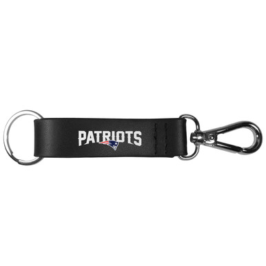 New England Patriots Black Strap Key Chain - Sports Unlimited