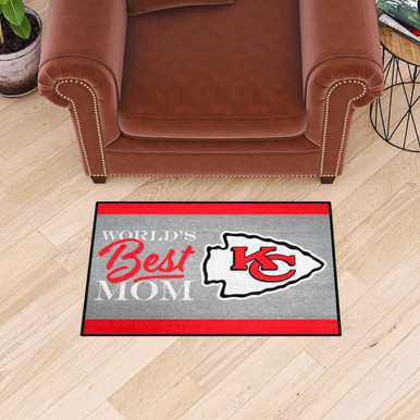 Kansas City Chiefs World's Best Mom Starter Mat - Sports Unlimited