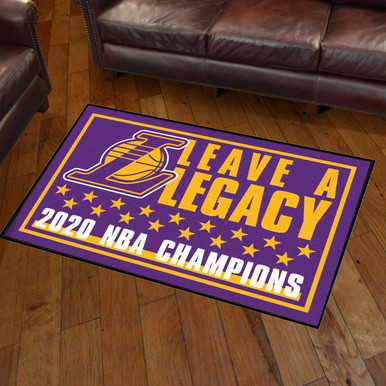 Los Angeles Lakers 2020 NBA Champs 3' x 5' Plush Area Rug - Sports ...