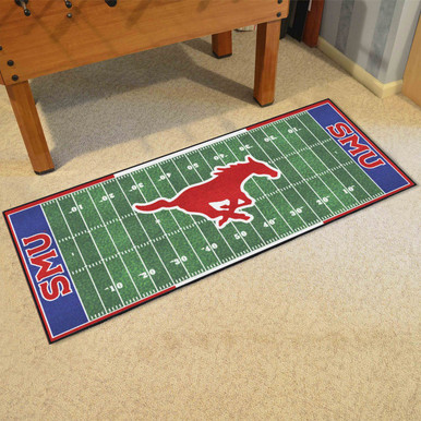 Southern Methodist Mustangs 30" x 72" Football Field Runner - Sports ...