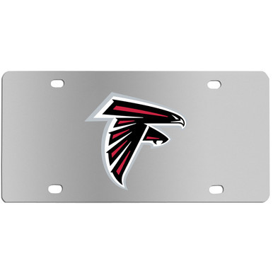 Atlanta Falcons Steel License Plate Wall Plaque - Sports Unlimited