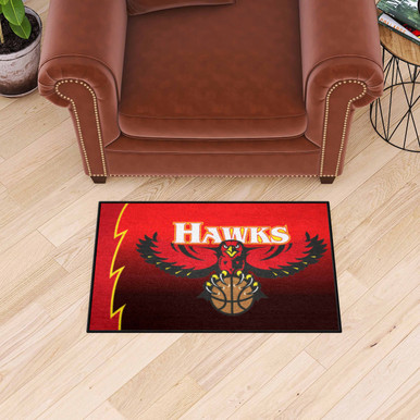 Atlanta Hawks Retro Starter Mat - Sports Unlimited