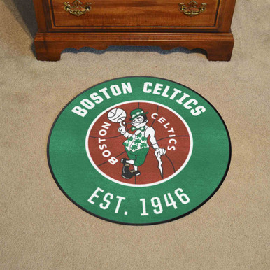 Boston Celtics Retro Roundel Mat - Sports Unlimited