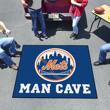 New York Mets Man Cave Tailgater Mat - Sports Unlimited