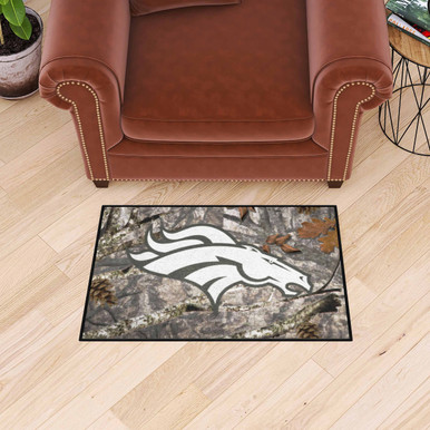 Denver Broncos Camo Starter Mat - Sports Unlimited