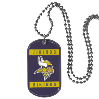 Minnesota Vikings Tag Necklace - Sports Unlimited