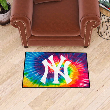 New York Yankees Tie Dye Starter Mat - Sports Unlimited