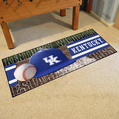 Kentucky Wildcats 30" x 72" Baseball Runner Rug - Sports Unlimited