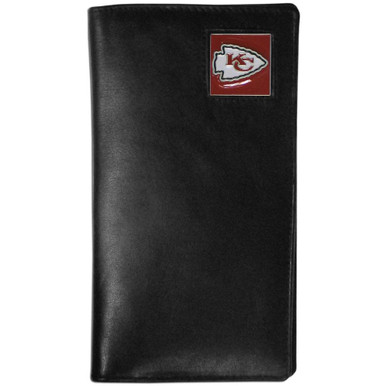 Kansas City Chiefs Leather Tall Wallet - Sports Unlimited