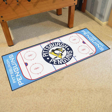 Pittsburgh Penguins Retro Rink Runner - Sports Unlimited