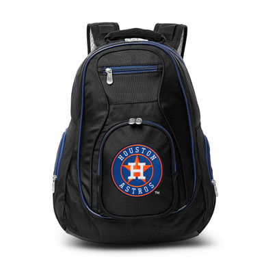 Houston Astros Colored Trim Premium Laptop Backpack - Sports Unlimited