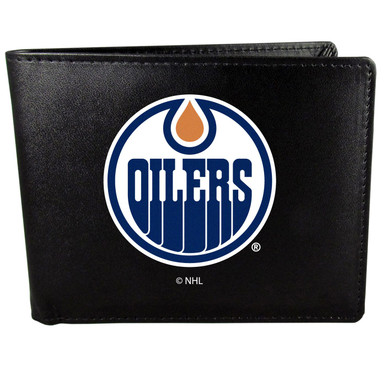 Edmonton Oilers Bi-fold Wallet Large Logo - Sports Unlimited