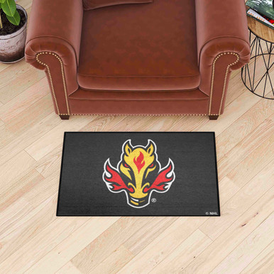 Calgary Flames 19" x 30" Starter Mat - Sports Unlimited