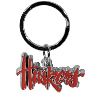 Nebraska Cornhuskers Enameled Key Chain - Sports Unlimited
