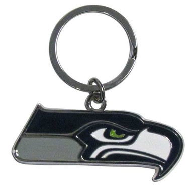 Seattle Seahawks Enameled Key Chain - Sports Unlimited