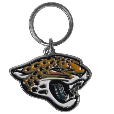 Jacksonville Jaguars Enameled Key Chain - Sports Unlimited