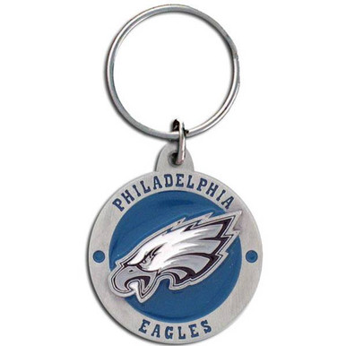 Philadelphia Eagles Carved Zinc Key Chain - Sports Unlimited
