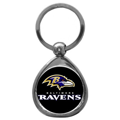 Baltimore Ravens Chrome Key Chain - Sports Unlimited
