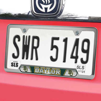 Baylor Bears Embossed License Plate Frame - Sports Unlimited