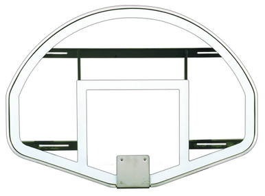 First Team 39" x 54" Fan-Shaped Glass Basketball Backboard - Sports ...