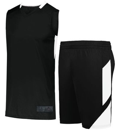 Augusta Youth/Adult Step-Back Custom Basketball Uniform - Sports Unlimited