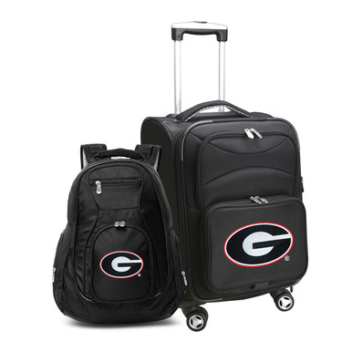 Georgia Bulldogs 2-Piece Backpack & Carry-On Set - Sports Unlimited