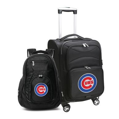 Chicago Cubs 2-Piece Backpack & Carry-On Set - Sports Unlimited