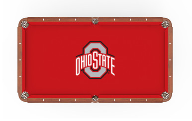 Ohio State Buckeyes Pool Table Cloth - Sports Unlimited