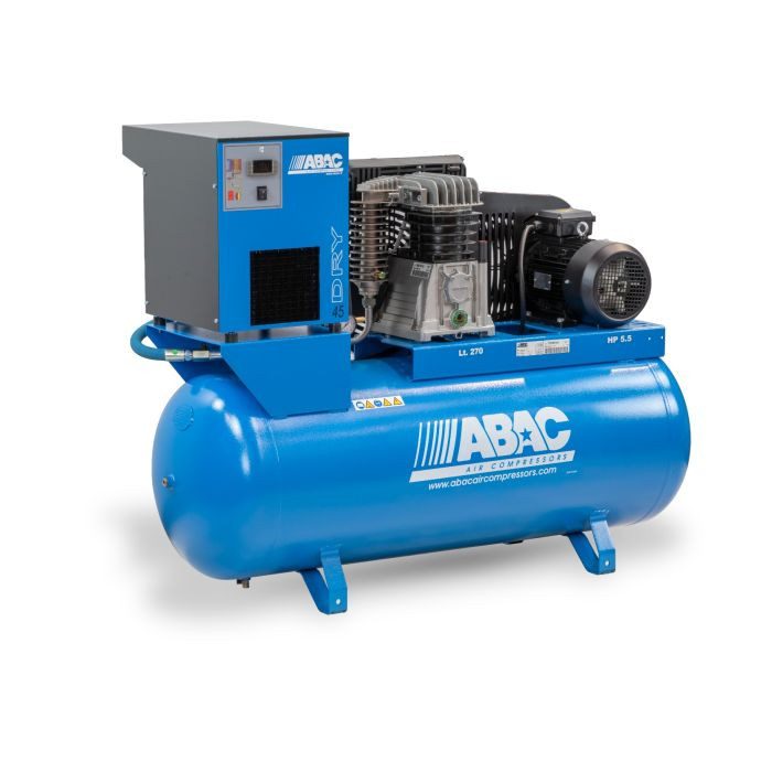 270 Litre Air Compressor with dryer | 3 Phase ABAC Compressors ...