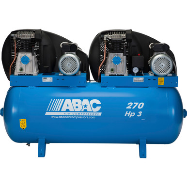 270 Litre Tandem Air Compressor | Reliable Piston Compressors ...